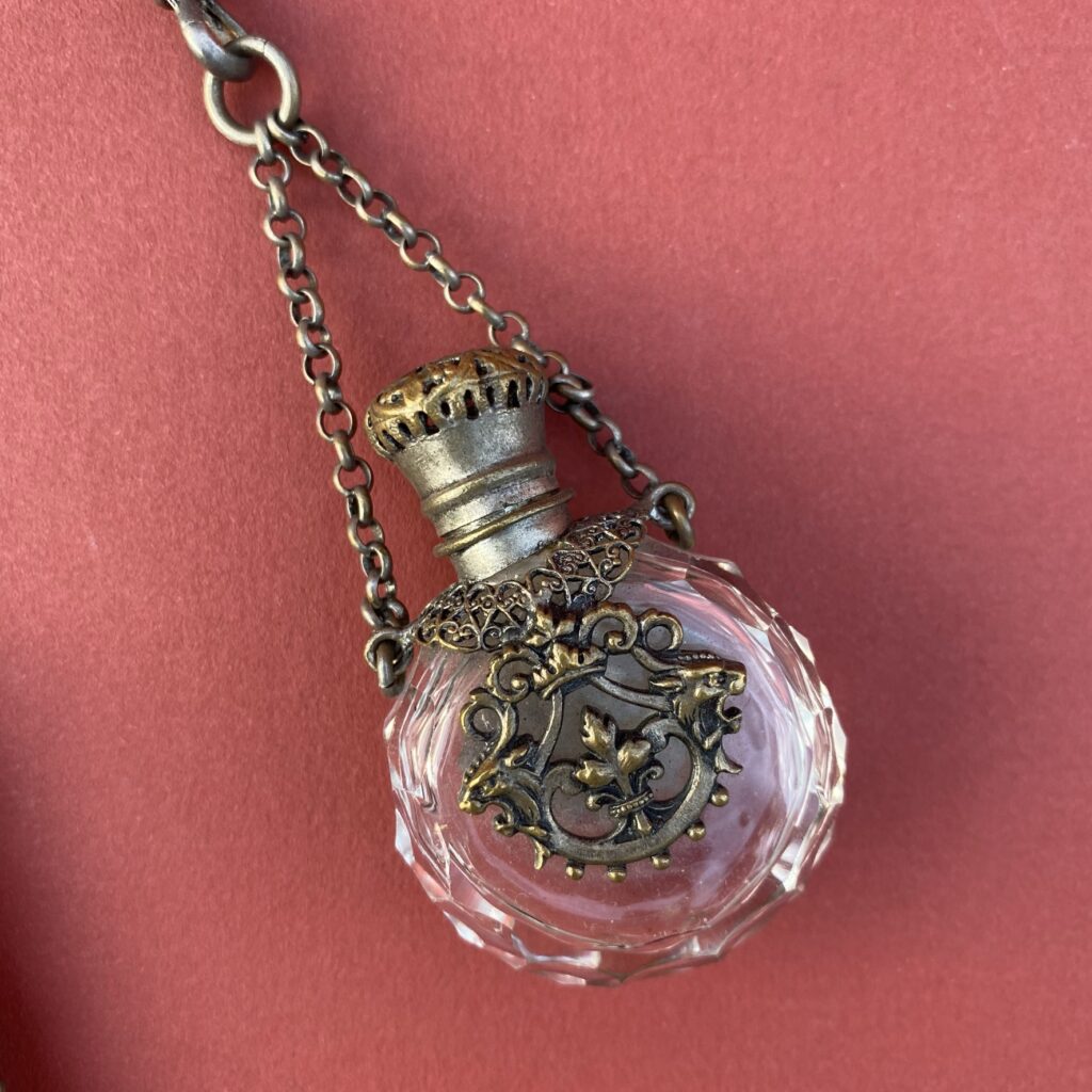 Antique Chatelaine with Two Thebans | Gadabout Vintage