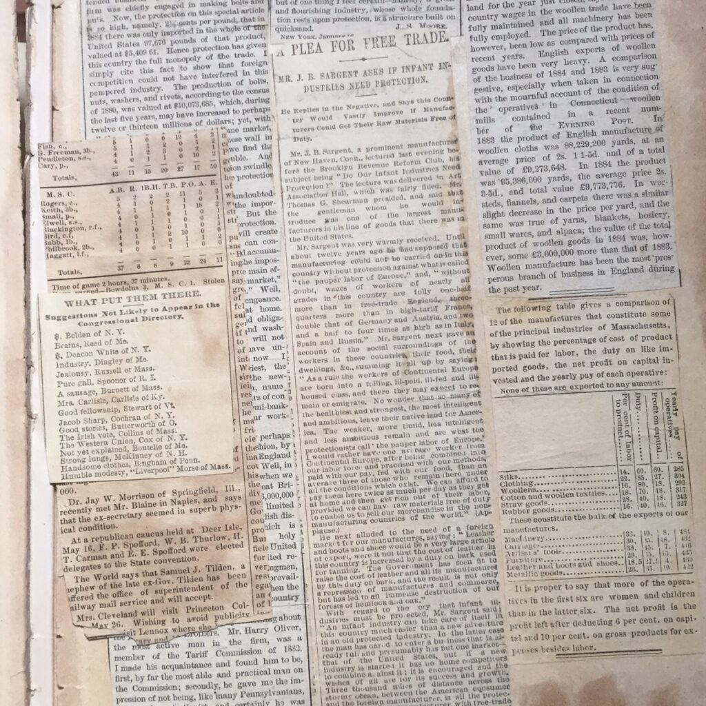 Political Scrapbook | Gadabout Vintage
